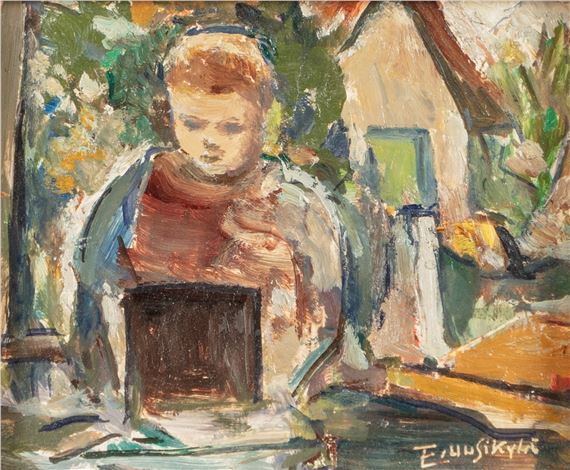 Einari Uusikylä | Playing Boy | MutualArt