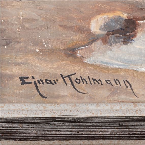 Ejnar Kohlmann | Shore landscape | MutualArt