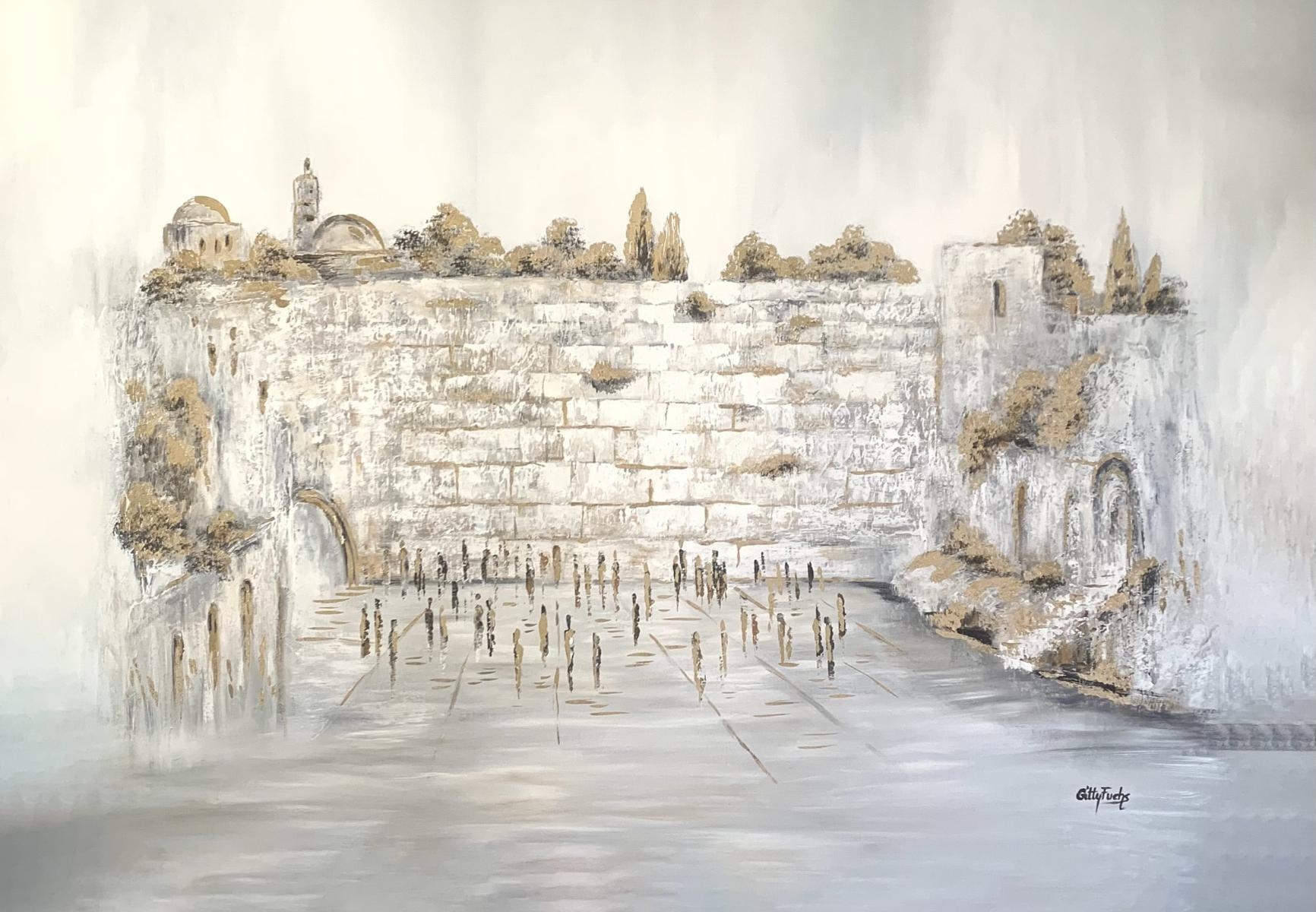 Gitty Fuchs | Kotel - Western Wall | MutualArt