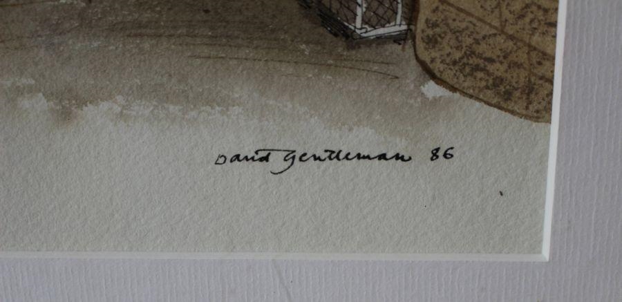 David Gentleman | Monumental stone walls with internal arches and ...