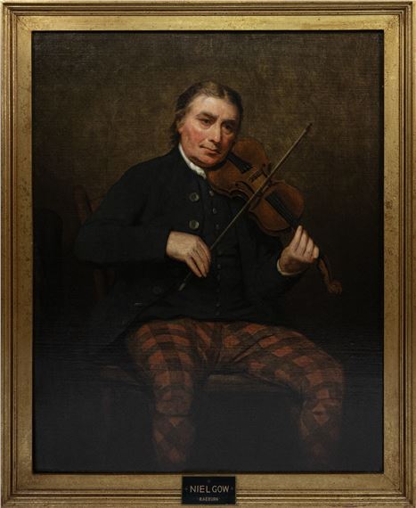 Henry Raeburn | PORTRAIT OF THE FIDDLER NEIL GOW | MutualArt