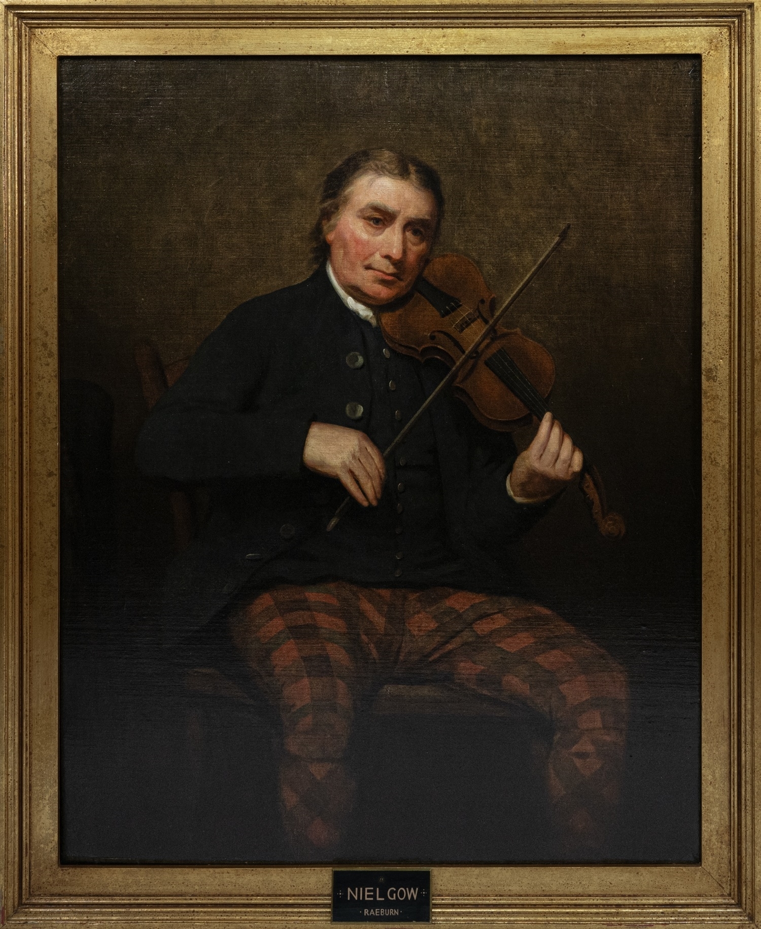 Henry Raeburn | PORTRAIT OF THE FIDDLER NEIL GOW | MutualArt