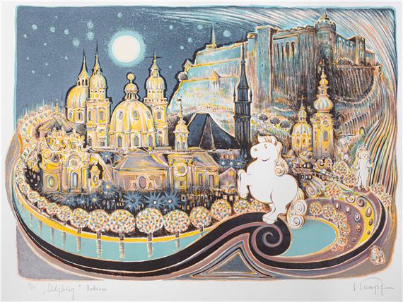 Gottfried Kumpf | Salzburg - Notturno | MutualArt