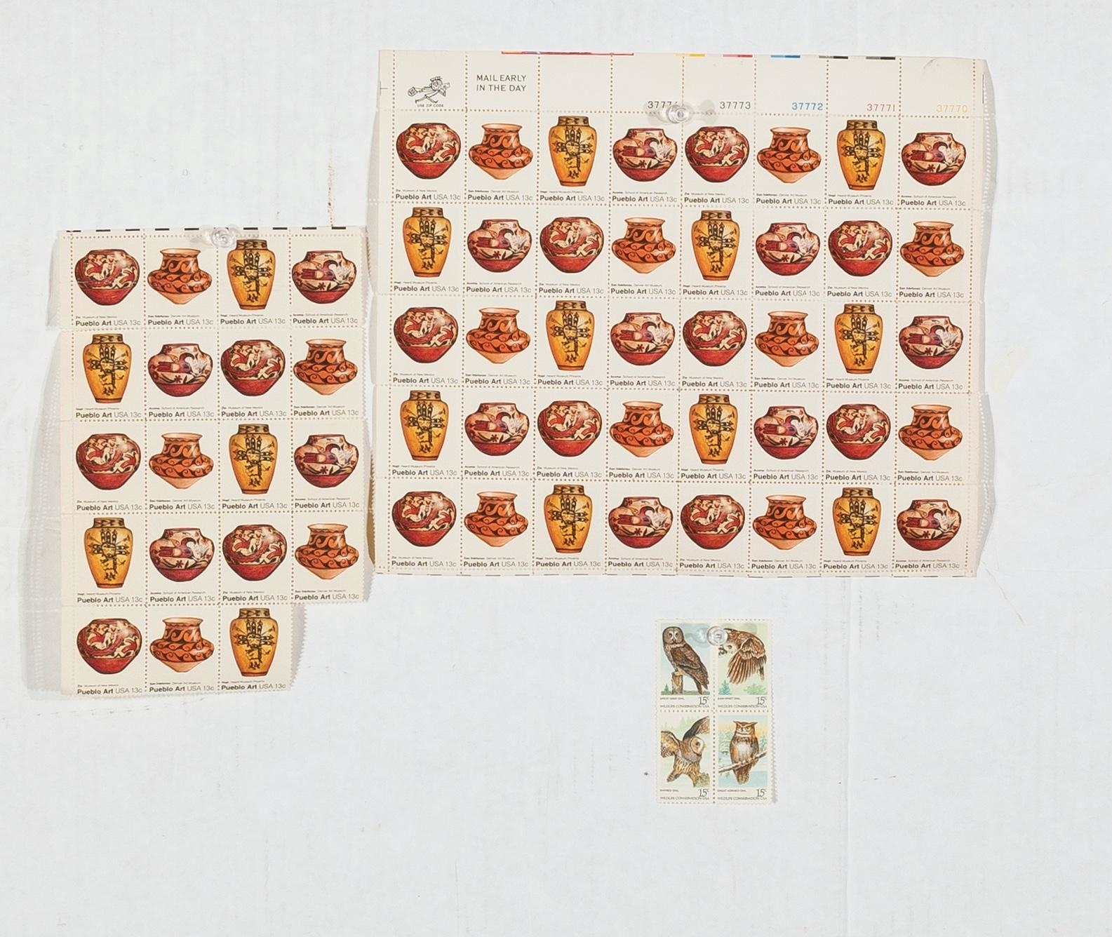 Ford Ruthling | Commemorative Stamps Pueblo Art (1977) | MutualArt