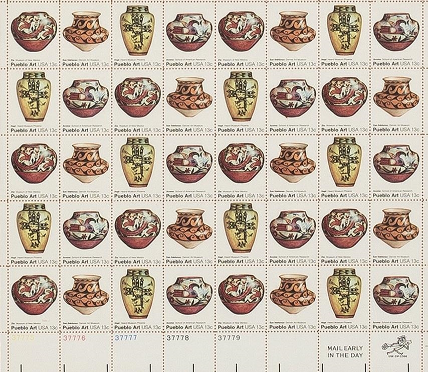 Ford Ruthling | Commemorative Stamps Pueblo Art (1977) | MutualArt