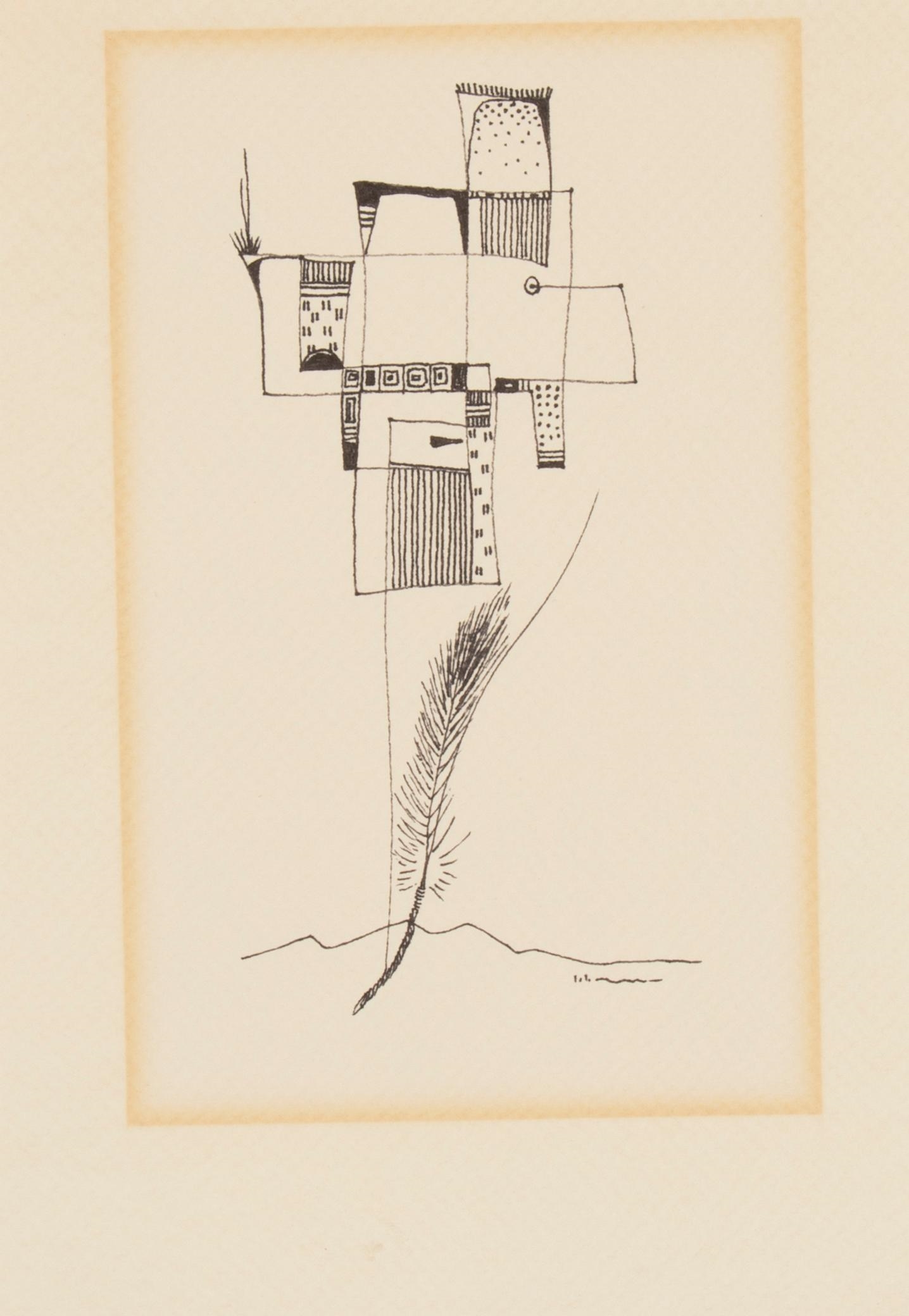 Charles Loloma | Untitled (Drawing) | MutualArt