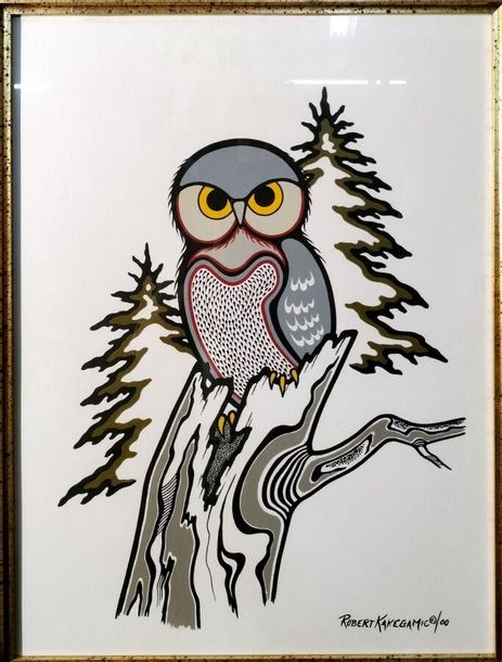 Robert Kakegamic | Hibou | MutualArt