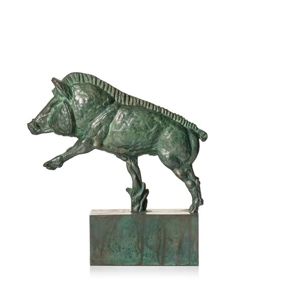 Carl Milles | Wild boar | MutualArt