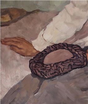 Lotte Laserstein | Portrait of Else Becker (1952) | MutualArt