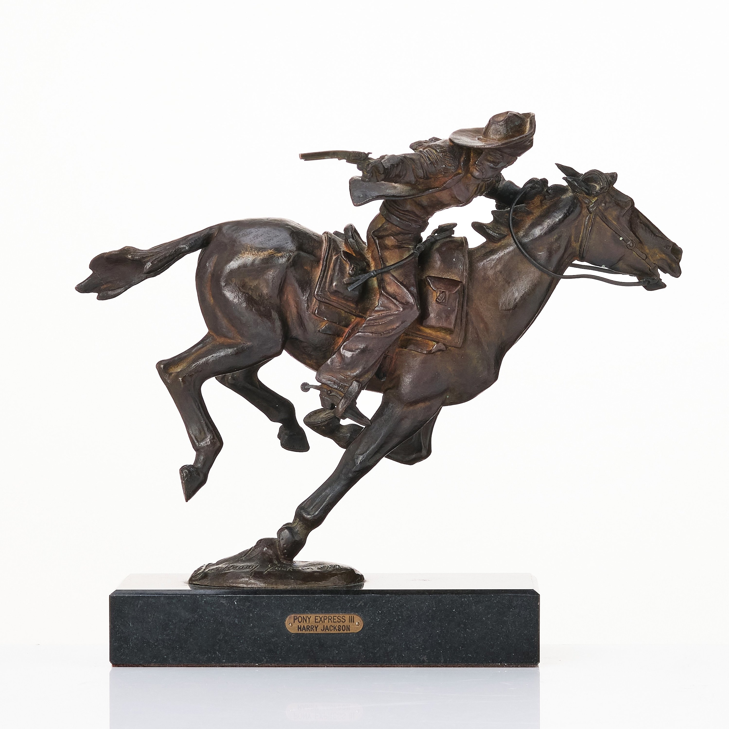 Harry Jackson | Pony Express III (1977) | MutualArt