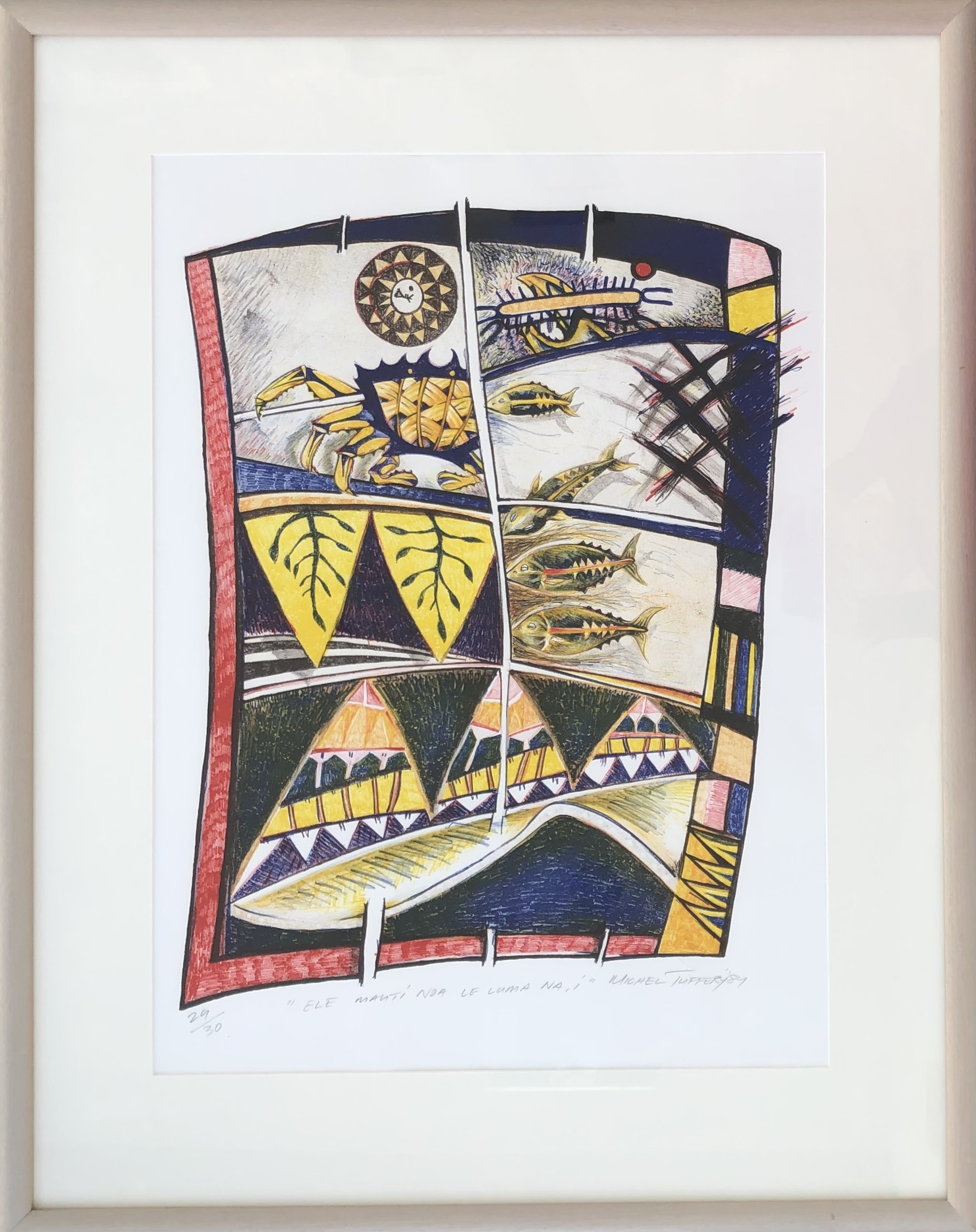 Michael Tuffery | Ele Mauti Noa Le Luma Na,i (1984) | MutualArt