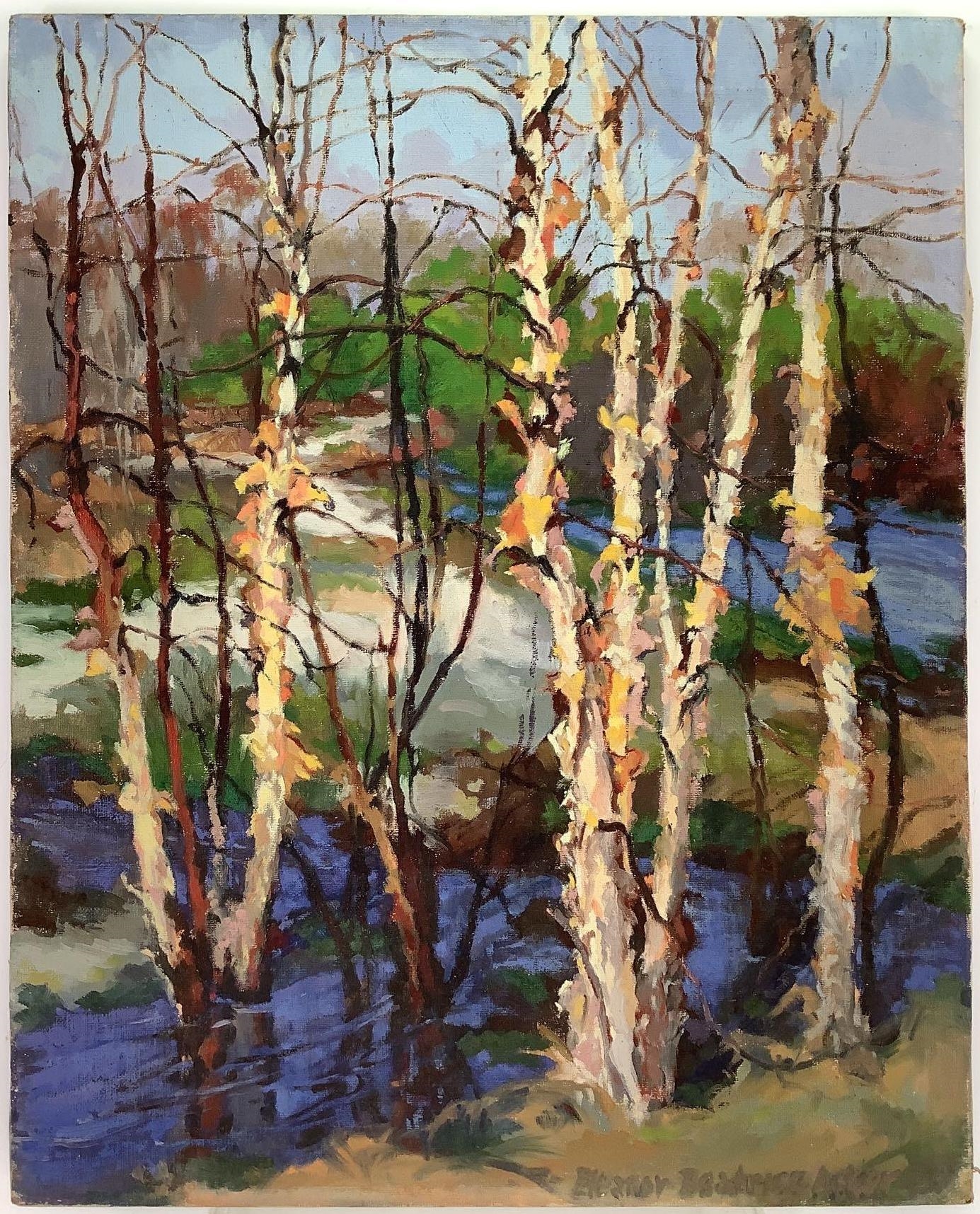 Eleanor Beatrice Acker | Marshy landscape | MutualArt