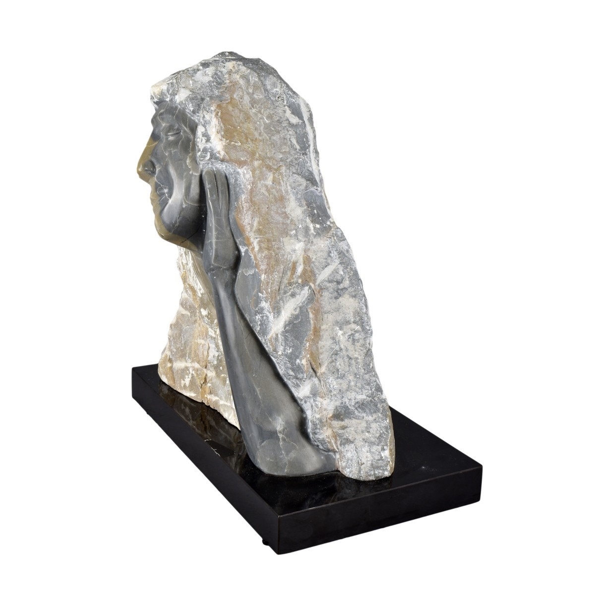 Sandy Frank | Abstract Sculpture of a Woman in Repose | MutualArt