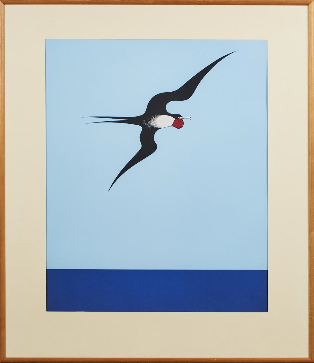 Don Binney | Pacific Frigate Bird | MutualArt