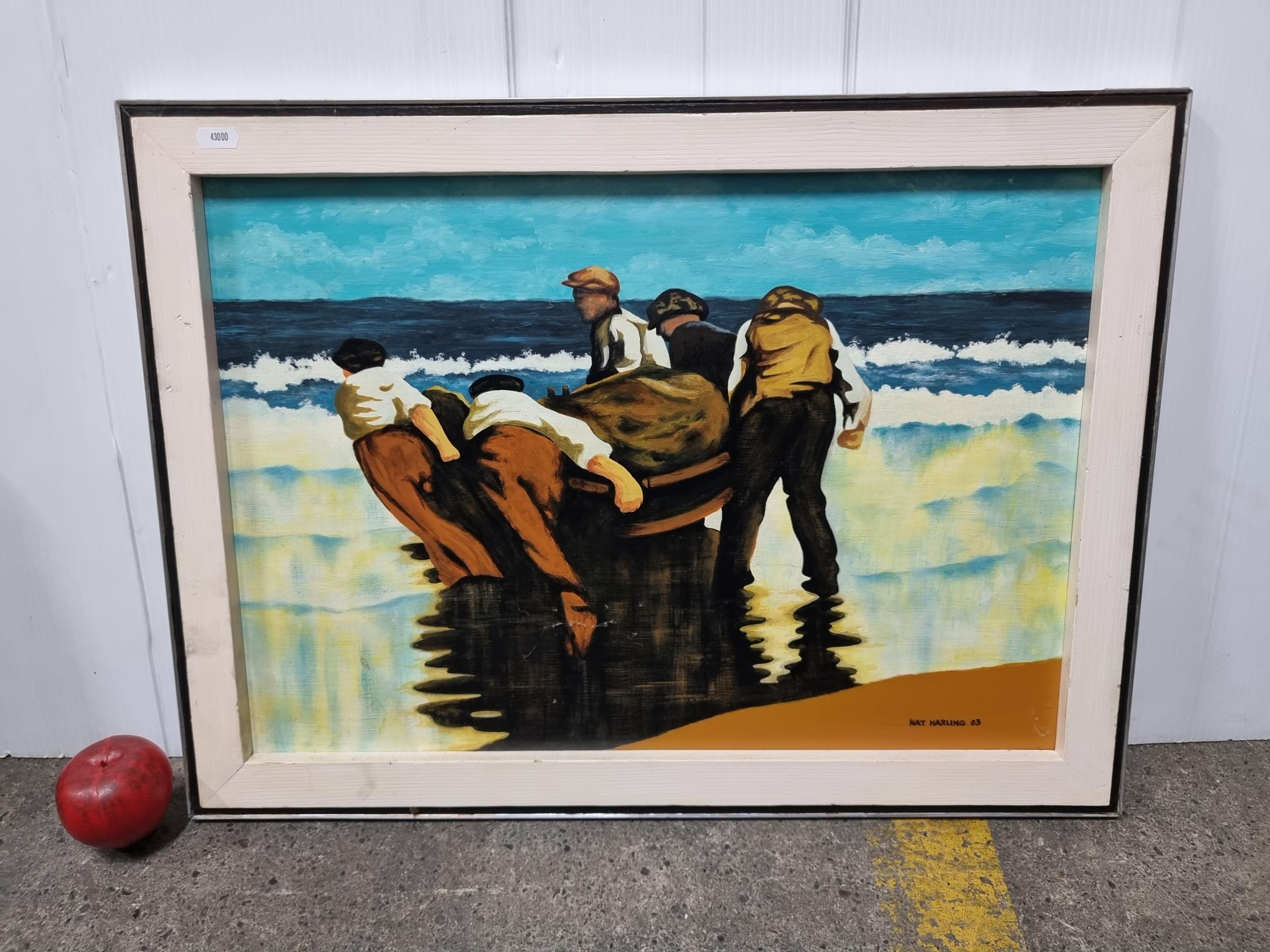 Paul Henry | Launching the Curragh (2003) | MutualArt