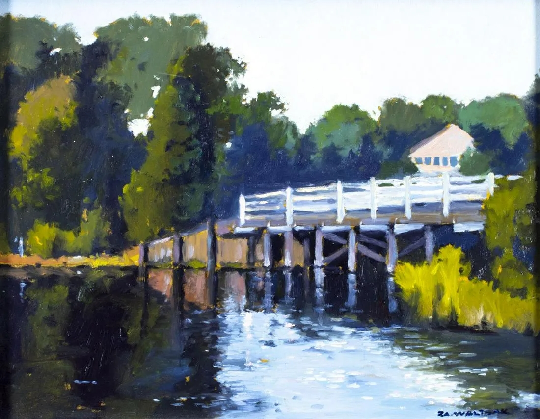 Robert Waltsak | River Landscape | MutualArt