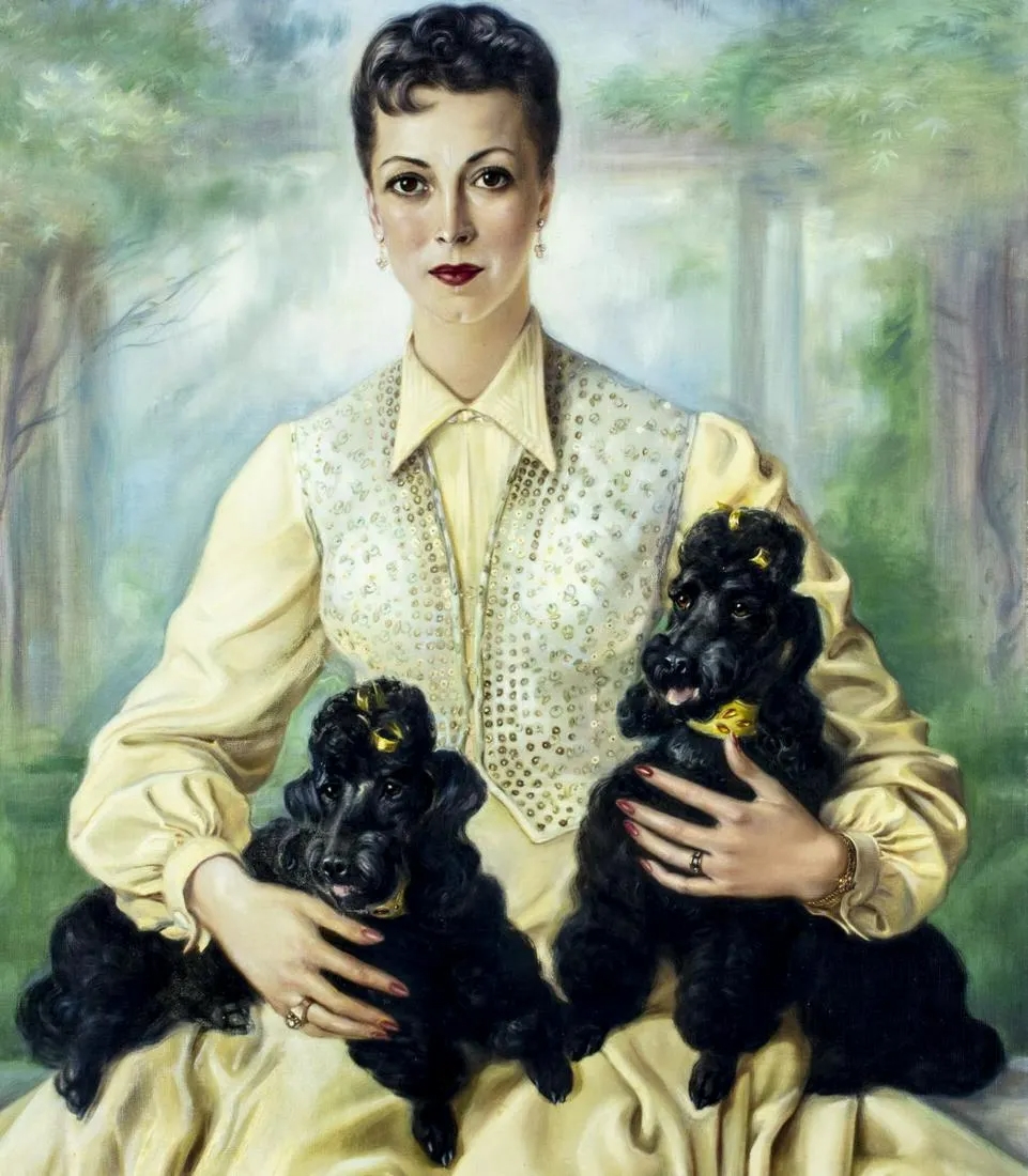 Alexander Rosenfeld | WOMAN WITH RED HEAD SCARF (1940) | MutualArt