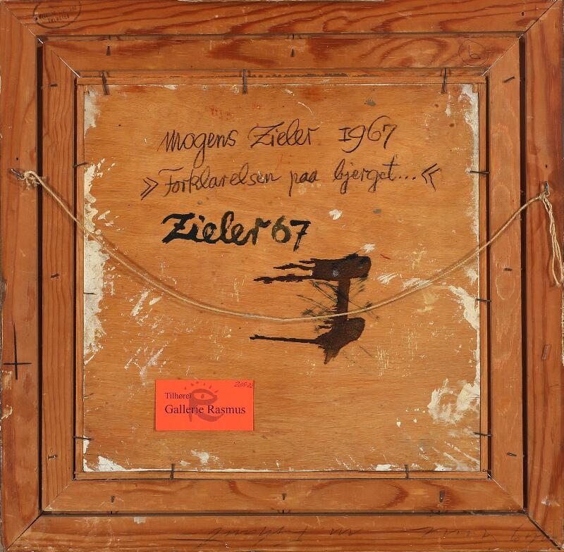 Mogens Zieler | Forklarelsen paa bjerget (1967) | MutualArt