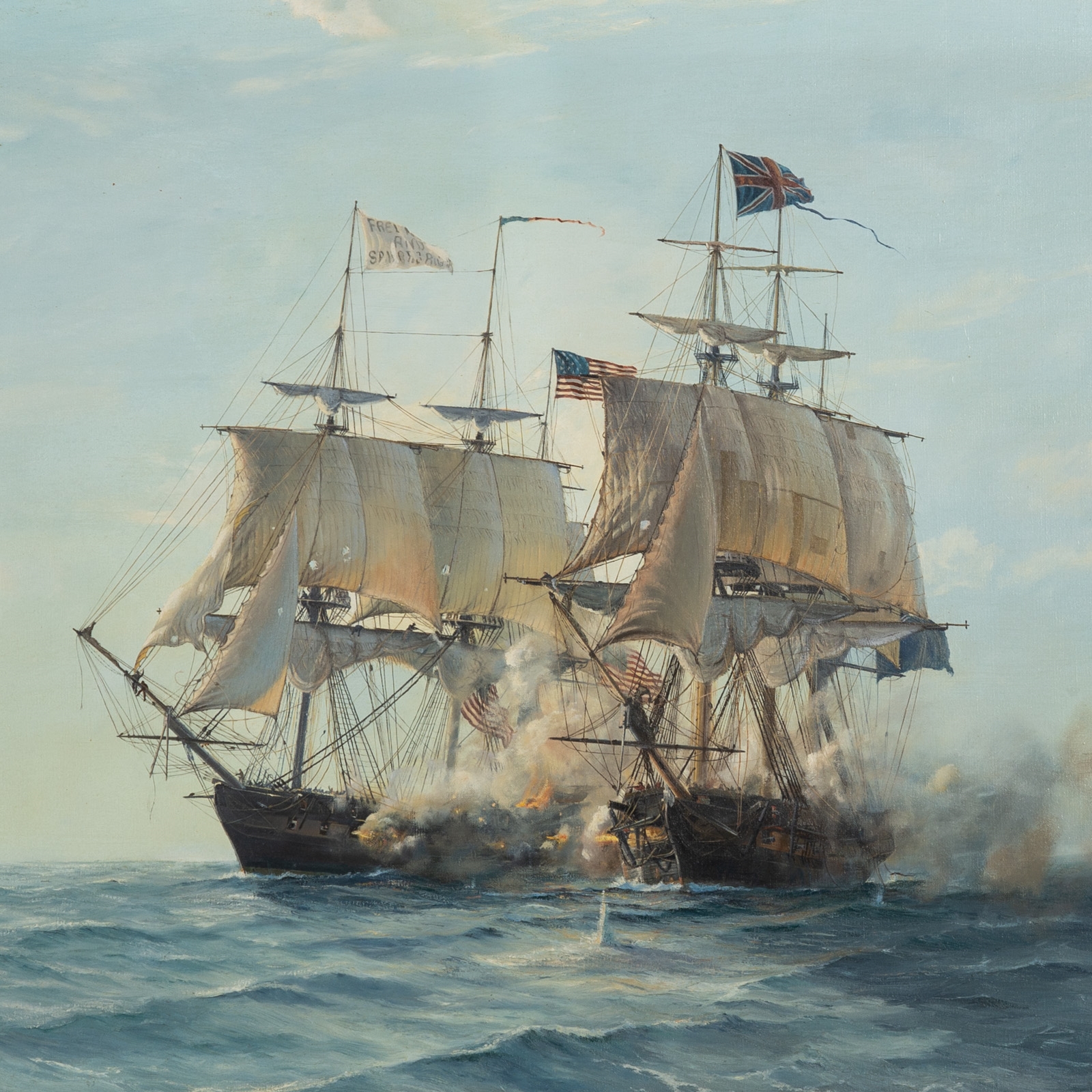 Robin Brooks | Action Between the Chesapeake and the Shannon | MutualArt