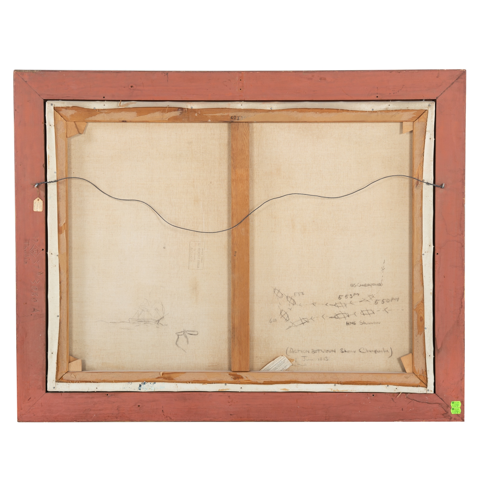 Robin Brooks | Action Between the Chesapeake and the Shannon | MutualArt