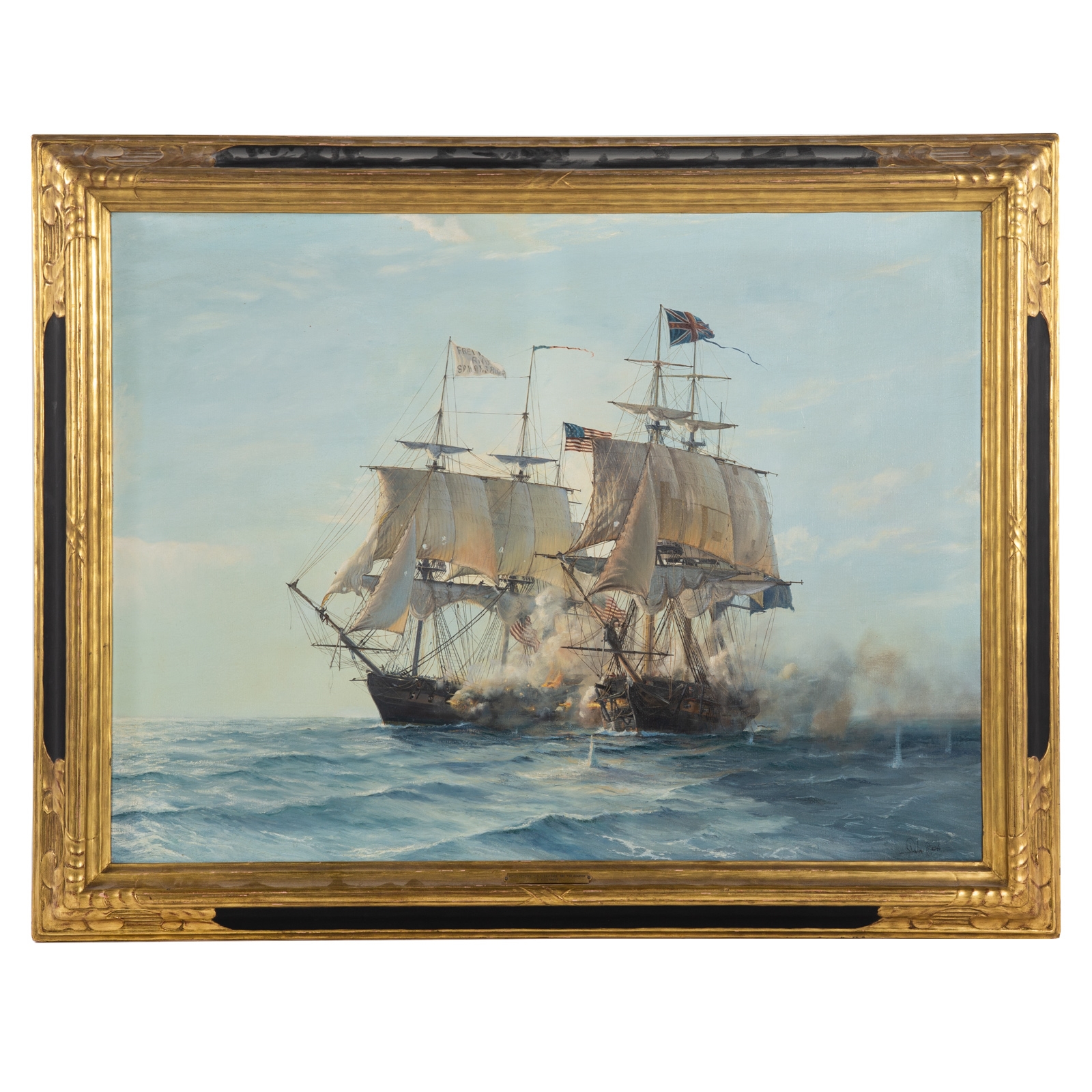 Robin Brooks | Action Between the Chesapeake and the Shannon | MutualArt