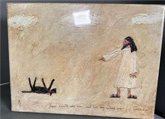 Gary Bunt | Jesus Sayeth Roll Over and His Dog Rolled Over | MutualArt