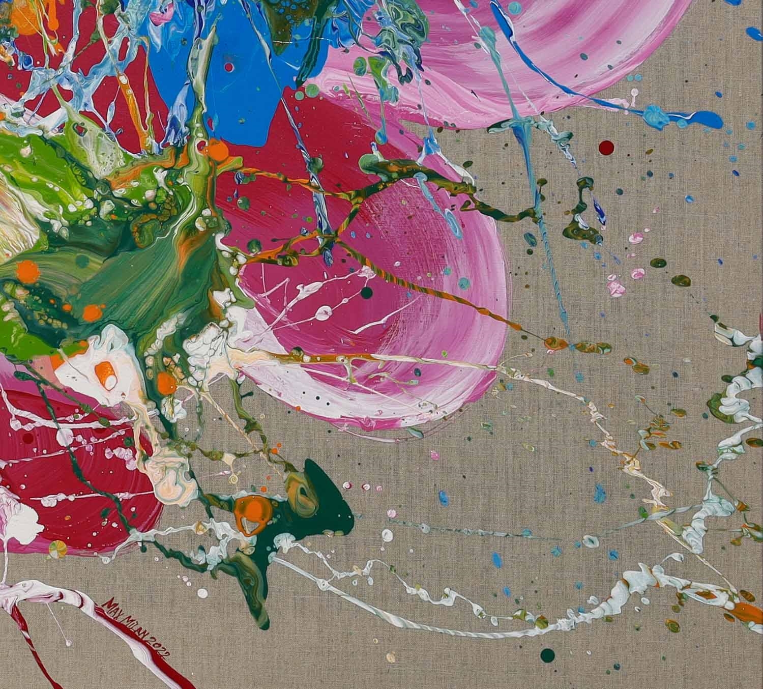 Max Milan | Pink Sunset (2023) | MutualArt