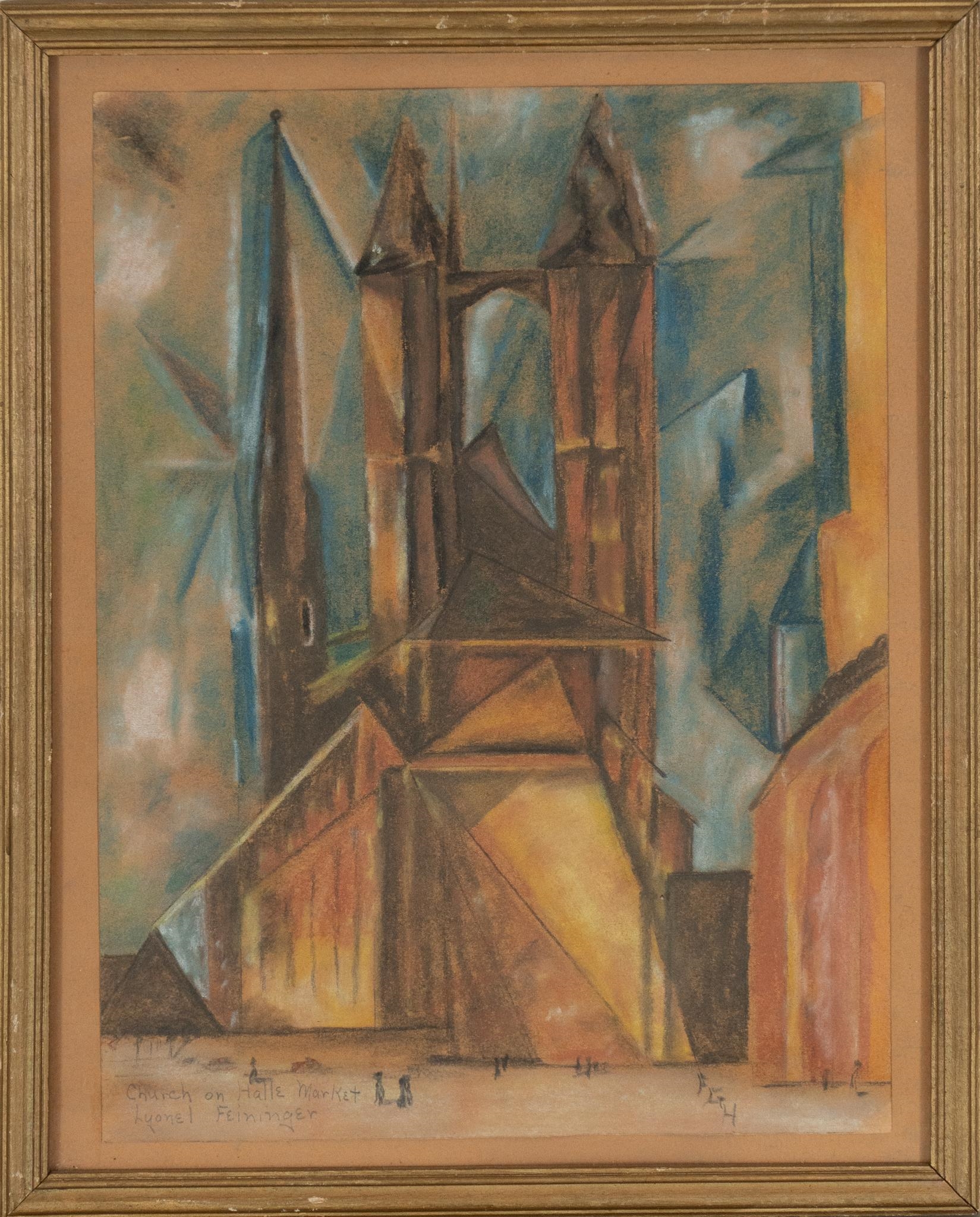 Lyonel Feininger | Abendgruß (1917) | MutualArt