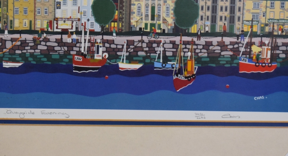 Chas Jacobs | Quayside Evening | MutualArt