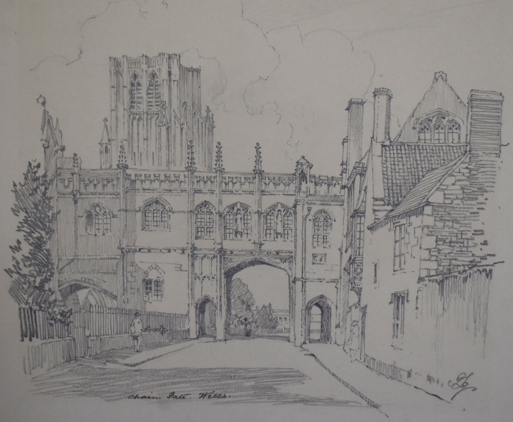 Percy Lancaster | The Old Tower of St Albans Abbey | MutualArt