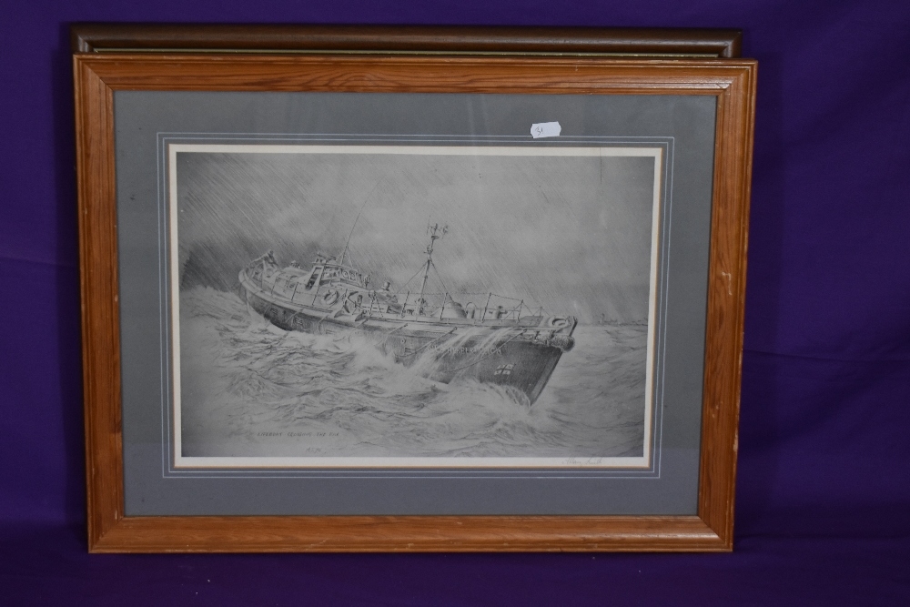 John S. Gibb | Lifeboat Crossing The Bar | MutualArt