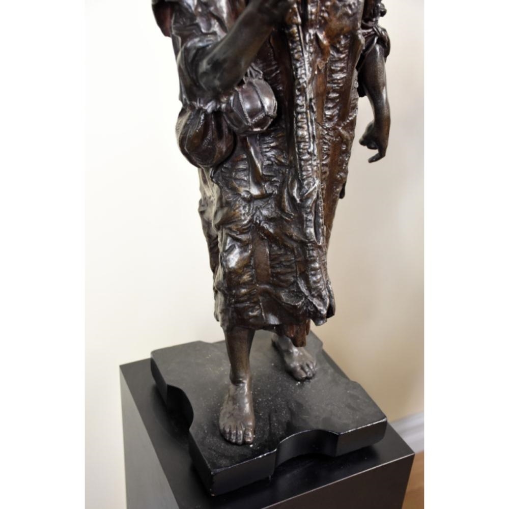 French School, 19th Century | Standing male in tattered robe | MutualArt