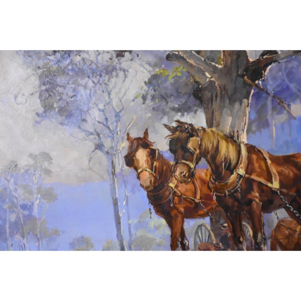 D'Arcy Doyle | The team of Horses | MutualArt