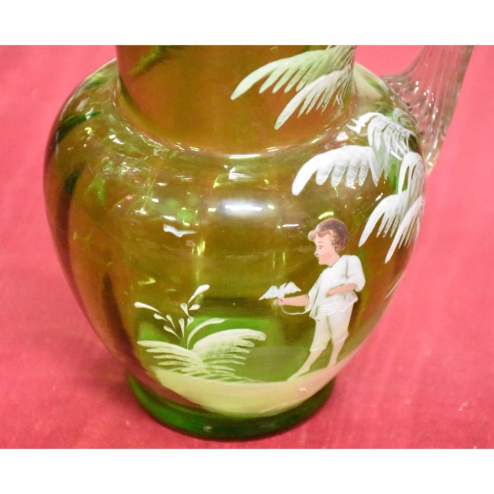 Gregory Green | Jug with boy decoration (19th Century) | MutualArt