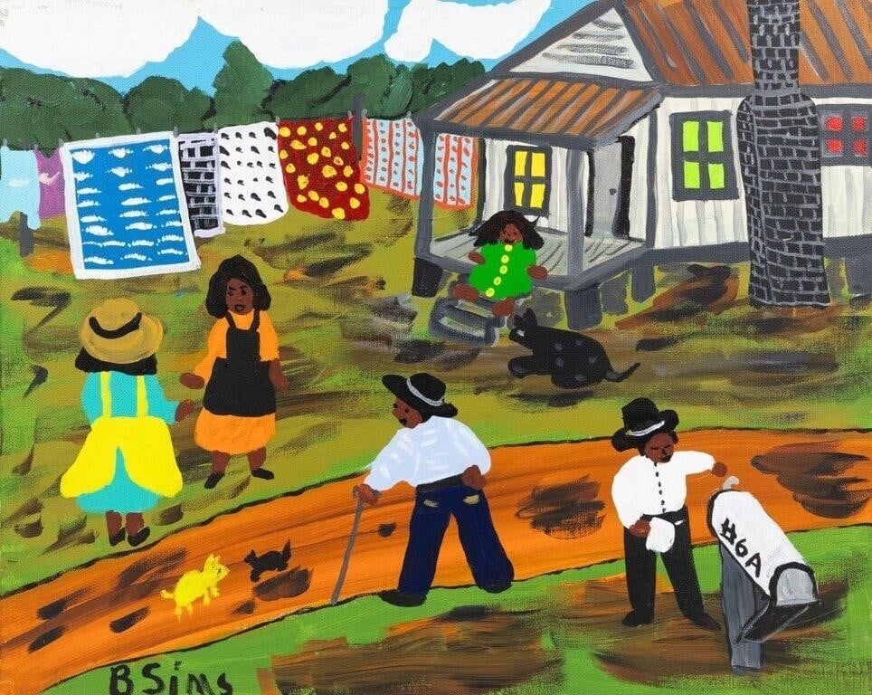 Bernice Sims | Old Folks | MutualArt