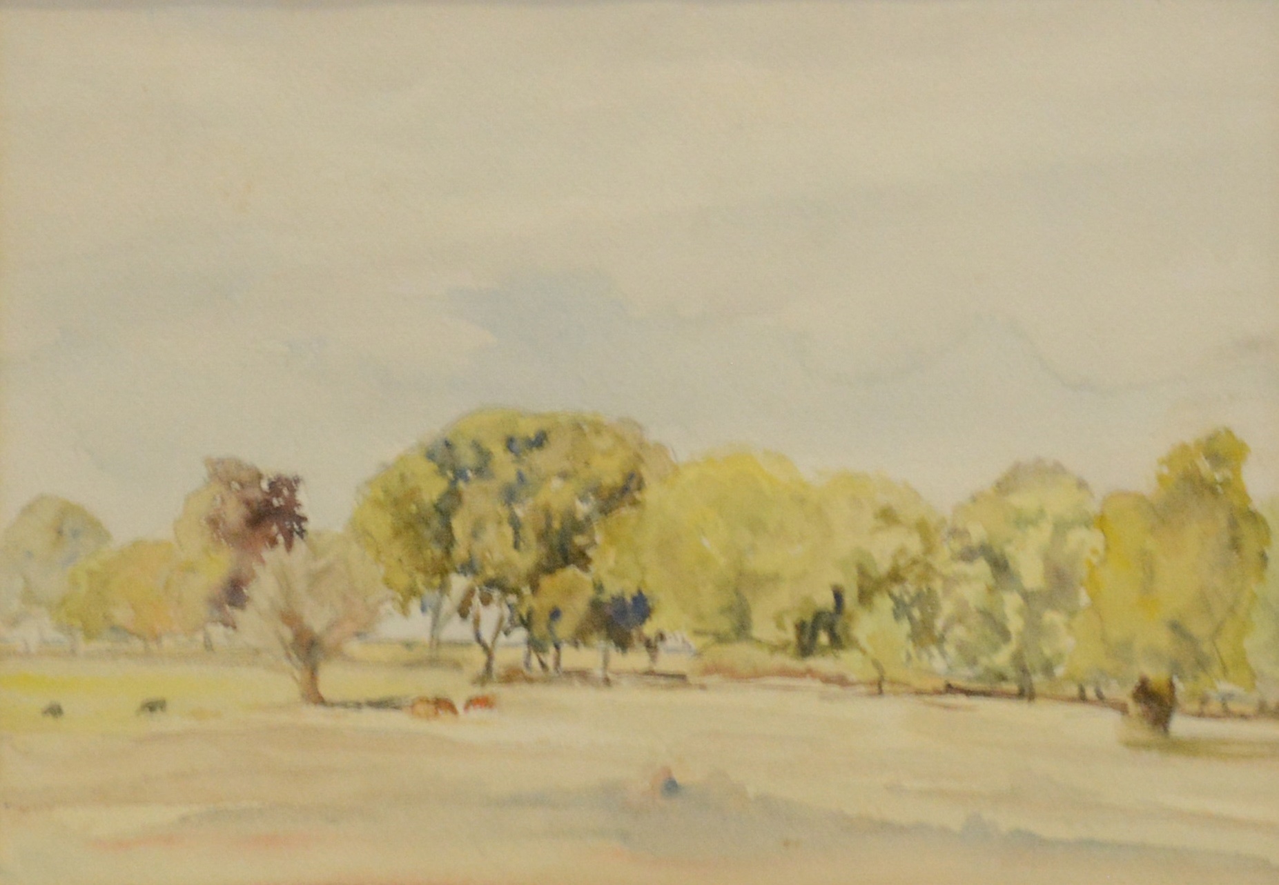 Margaret Pinder | River Tay and another watercolour | MutualArt