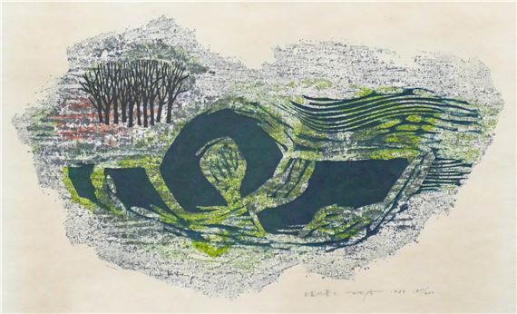 Fumio Fujita | Landscape (1969) | MutualArt