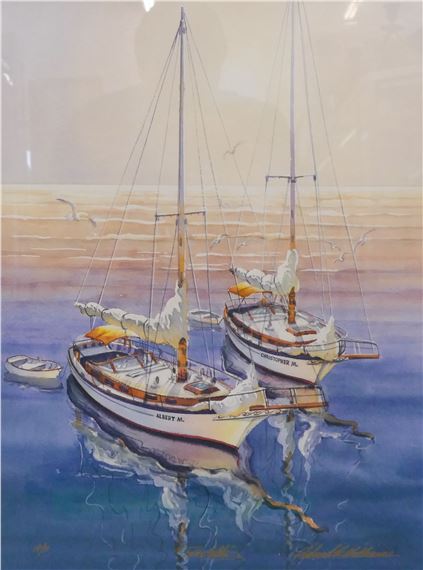 Richard E. Williams | Twin Hulls | MutualArt