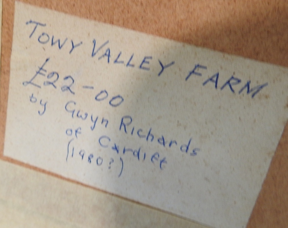 Gwyn Richards | Towy valley farm; The Last Anchorage (20th Century ...