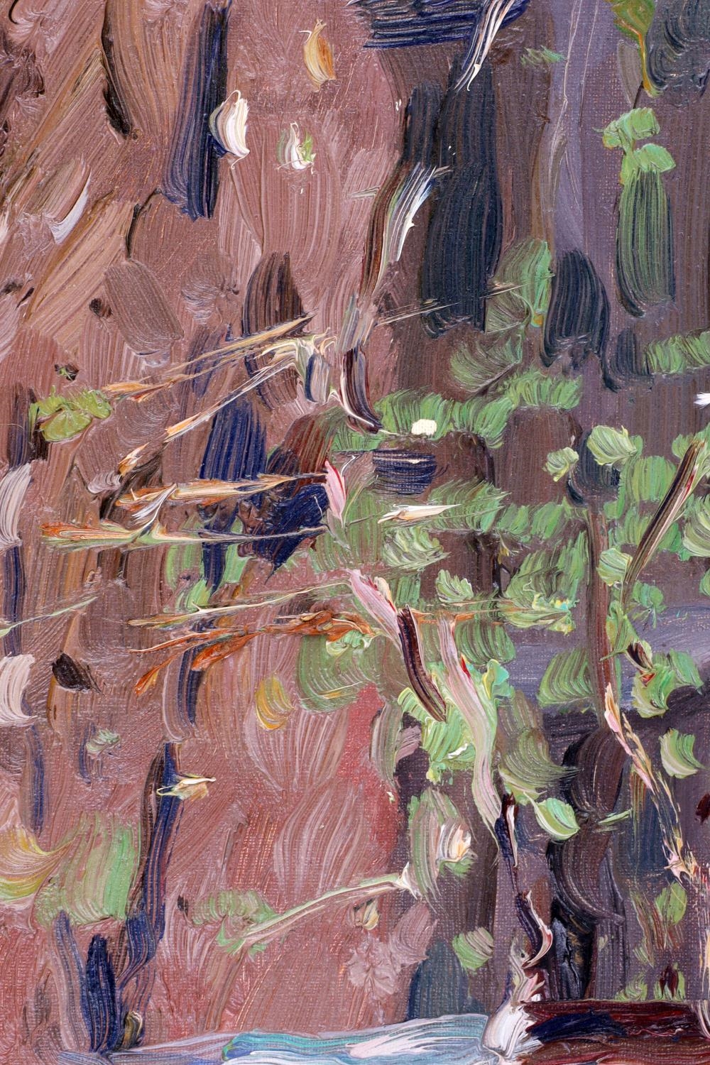 Vladimir Nikolayevich Verbitsky | 2 POST IMPRESSIONIST PAINTINGS ...