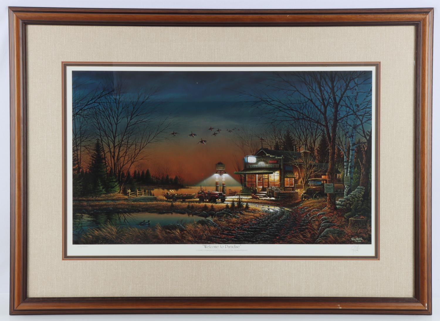 Terry Redlin | WELCOME TO PARADISE | MutualArt