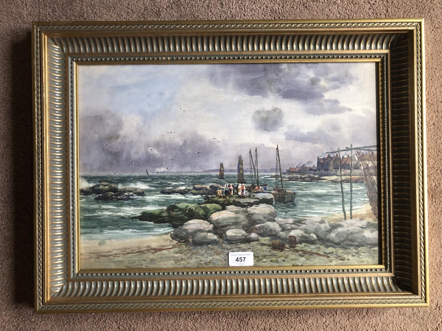 John Hamilton Glass | Haddock Boats Buckie | MutualArt