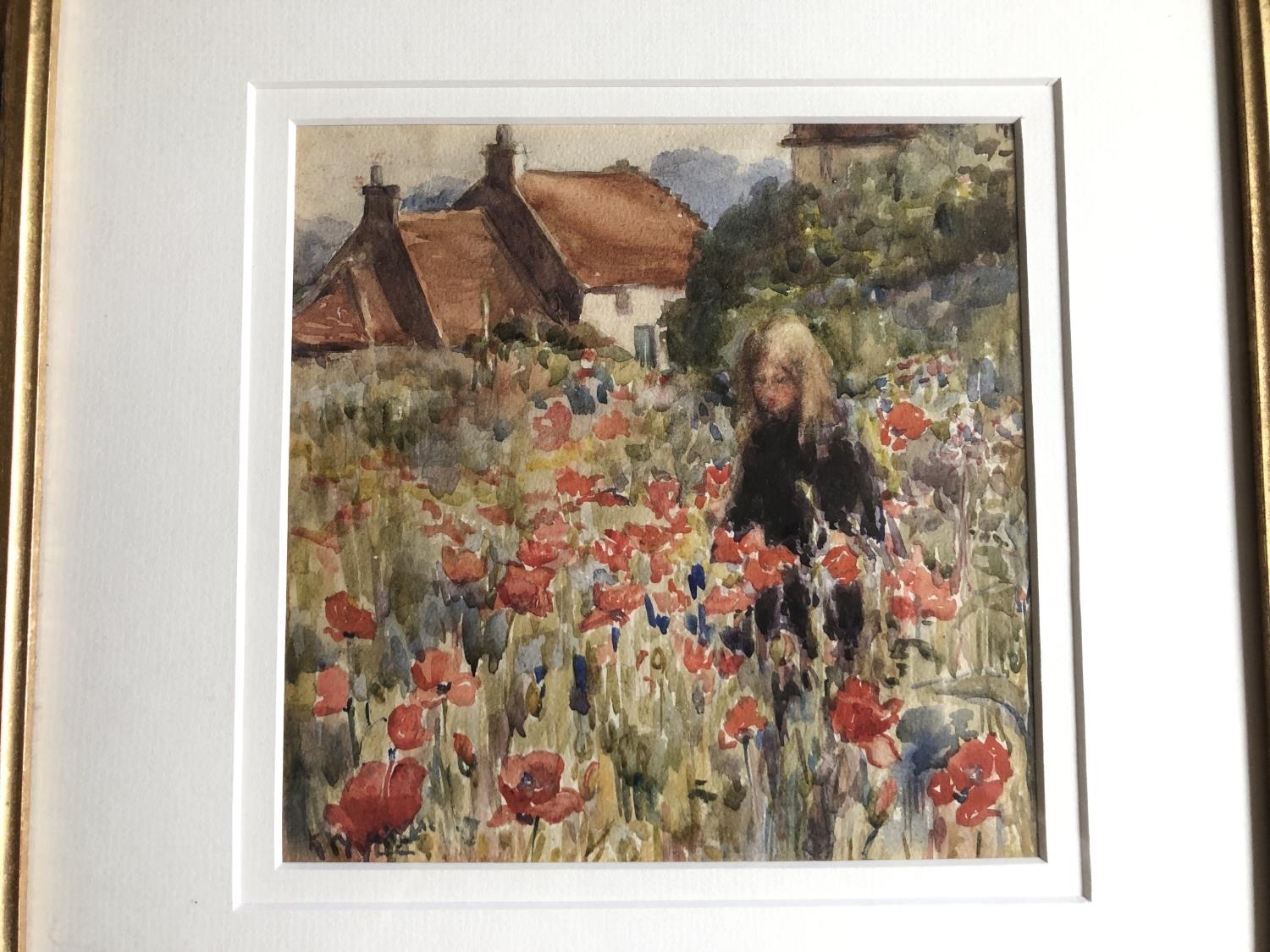 Kate Wylie | Vase with Red Flowers | MutualArt