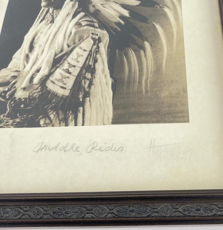 Tomar Jacob Hileman | Middle Rider Indian Photo | MutualArt