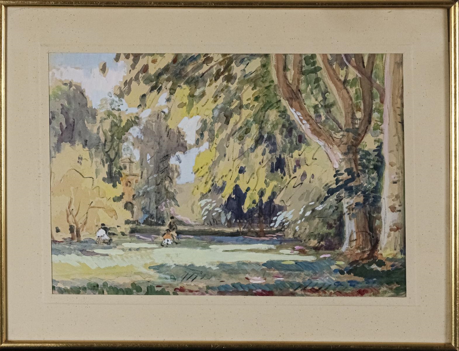 Joaquim Marsillach Codony | Paisaje con figuras | MutualArt