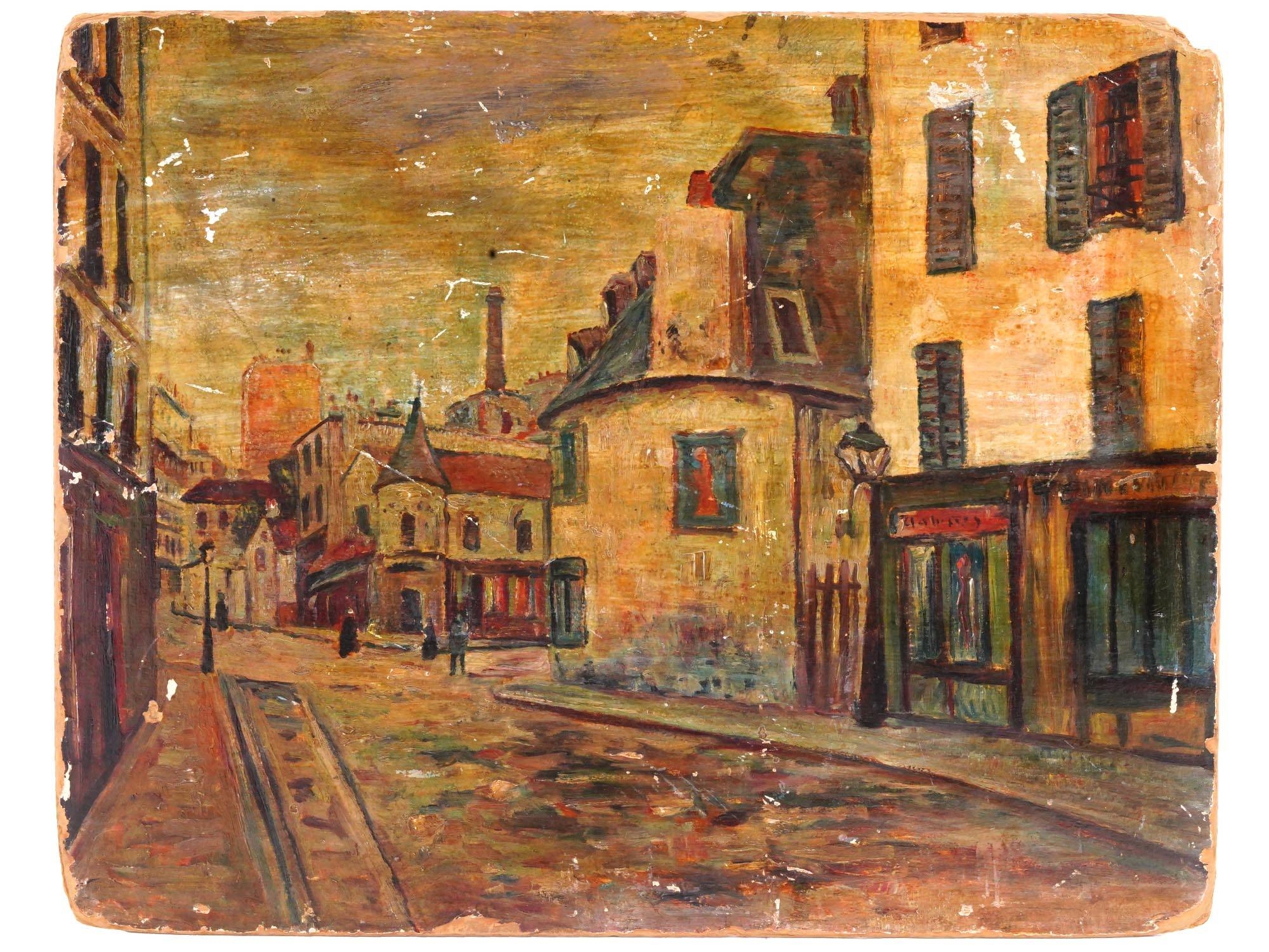 Maurice Utrillo | Rue Montmartre | MutualArt