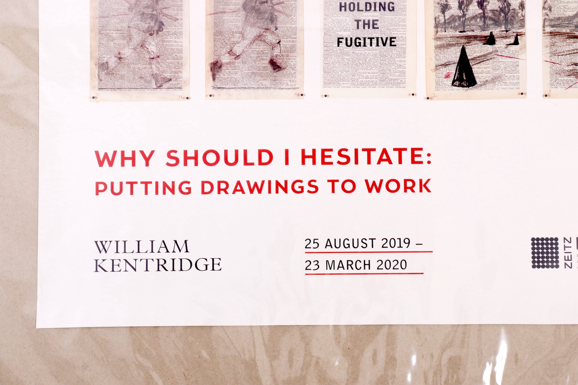 William Kentridge | WHY SHOULD I HESITATE PUTTING DRAWINGS TO WORK ...