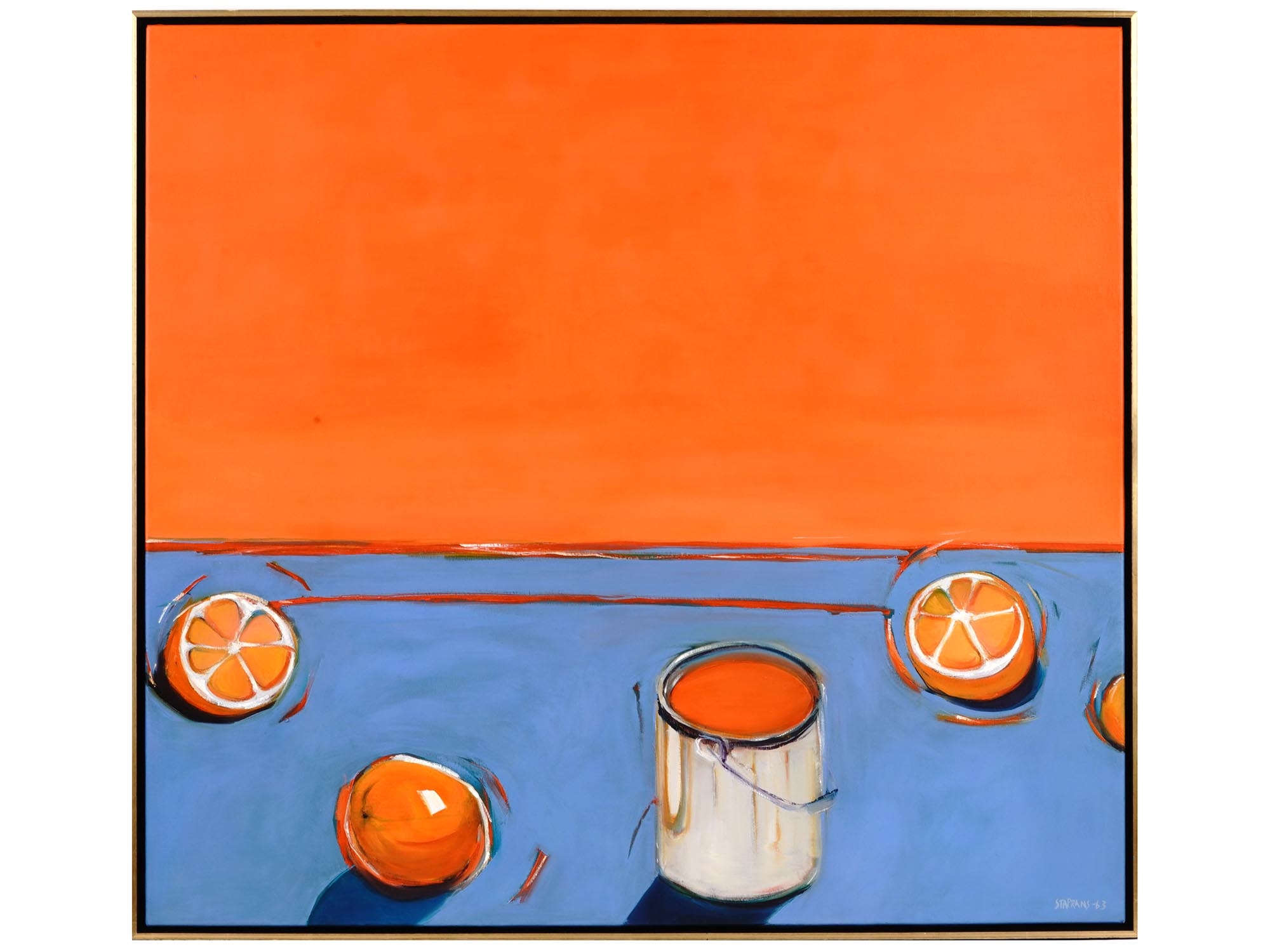 Raimonds Staprans | Three Oranges and The Can, 1963 (1963) | MutualArt