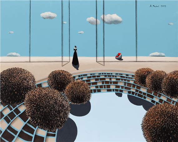 Agata Padol | Girl in the White Collar (2023) | MutualArt