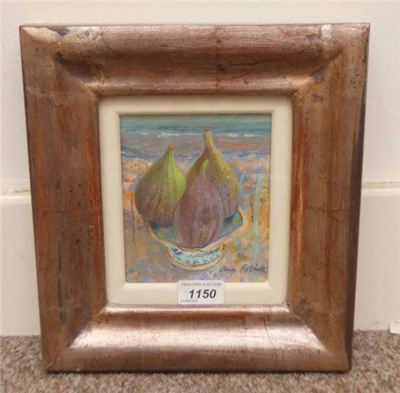 Ann Patrick | 'figs on chinese plate' | MutualArt